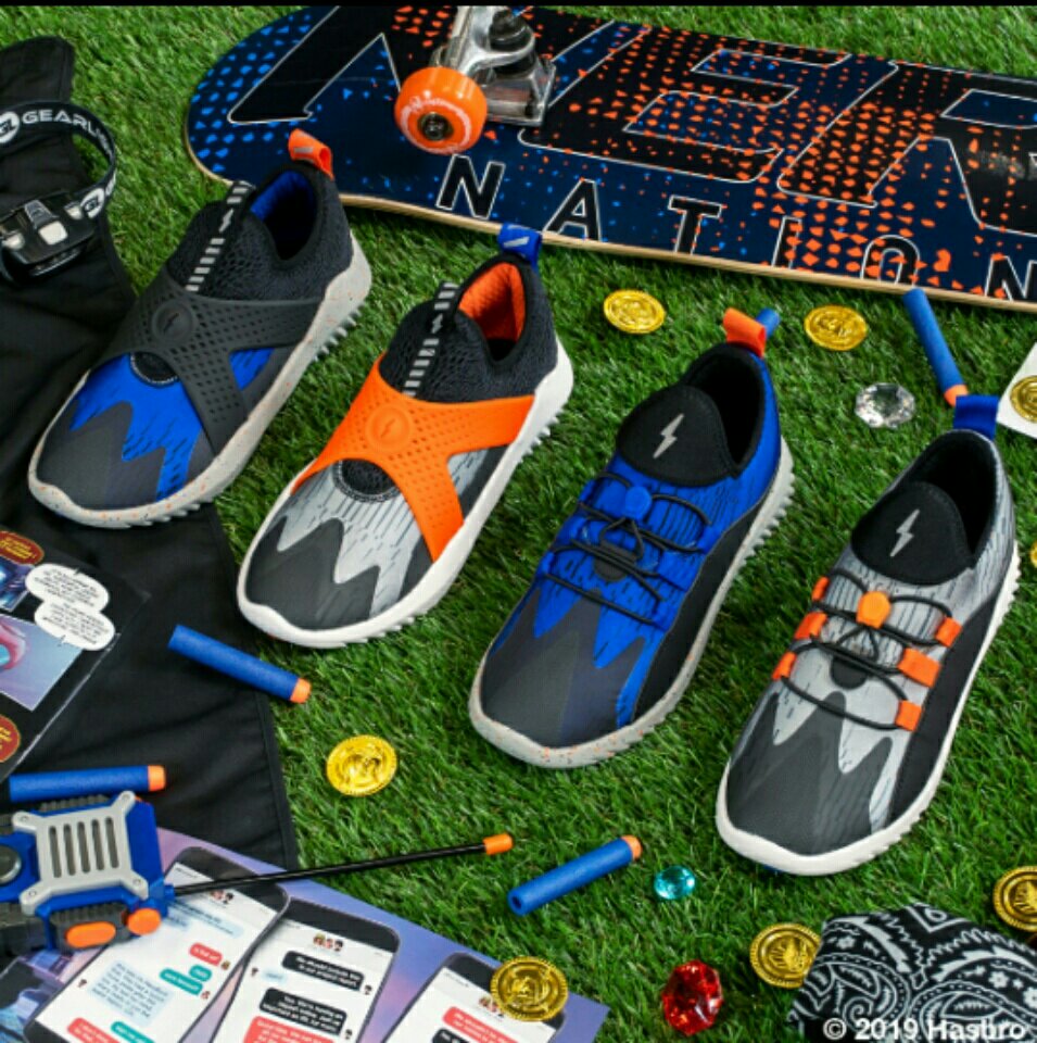 New Nerf Apparel and Footwear from Super Heroic – Foam From Above