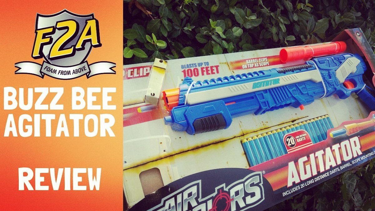 [Review] Buzz Bee Agitator Blaster – Foam From Above